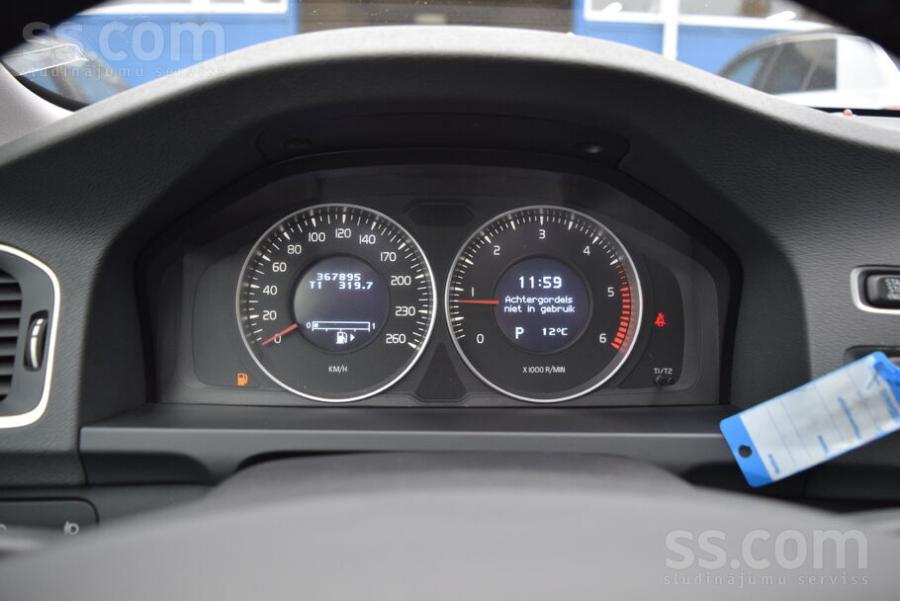 Pelēks Volvo S60 2012 Rīga, ar dzinēja tilpumu 1.60 L un nobraukumu 368 tūkst. km par 5500 €, foto 12 vietnē AUTOMOTO.COM.LV