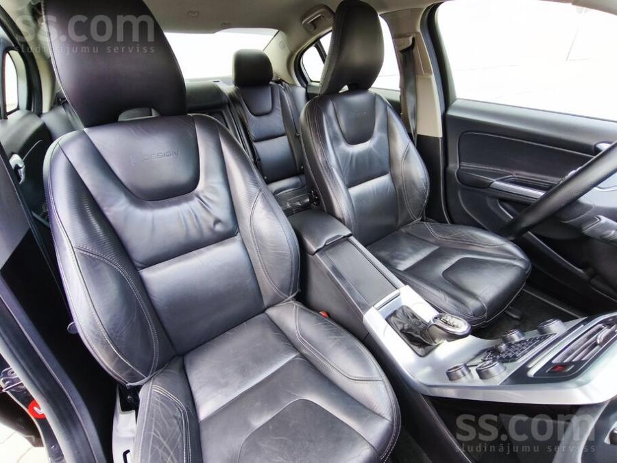 Grey Volvo S60 2012 in Riga, with an engine capacity of 1.60 L and mileage of 0 thousand km for 6500 €, photo 13 on AUTOMOTO.COM.LV
