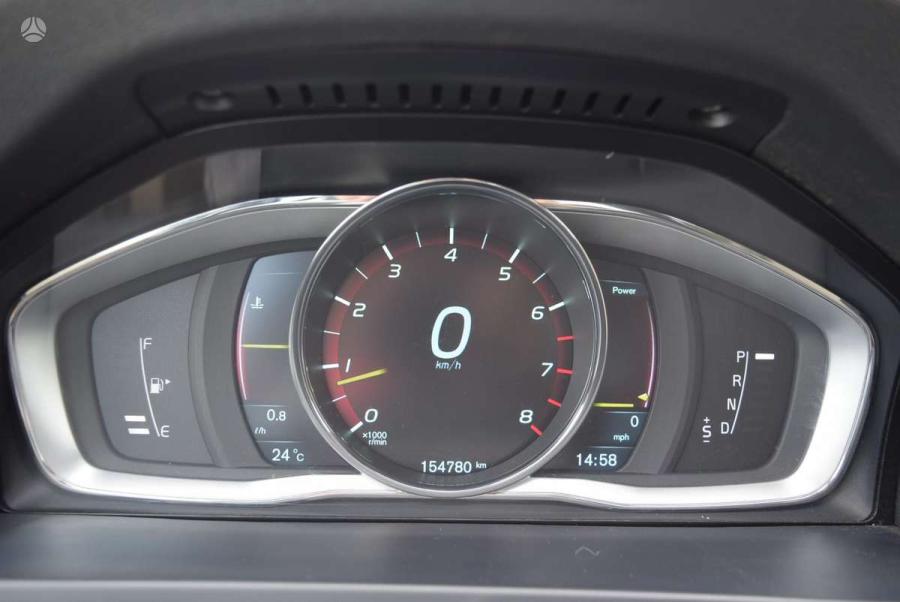 Pelēks Volvo S60 2014 Viļņa, ar dzinēja tilpumu 2.50 L un nobraukumu 155 tūkst. km par 8700 €, foto 18 vietnē AUTOMOTO.COM.LV