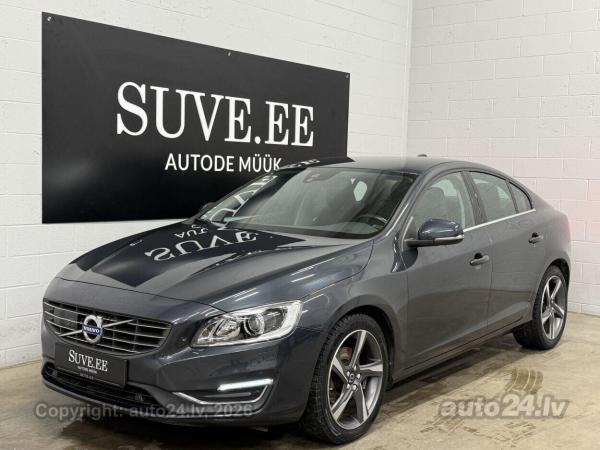 Grey Volvo S60 2015 in Tallinn, with an engine capacity of 2.00 L and mileage of 98 thousand km for 12995 €, photo 1 on AUTOMOTO.COM.LV