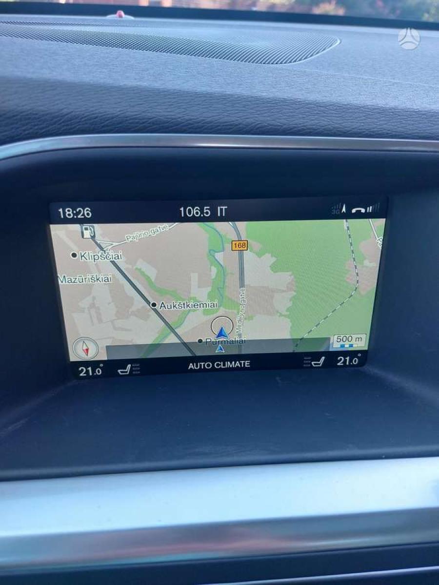 Grey Volvo S60 2017 in Klaipeda, with an engine capacity of 2.00 L and mileage of 80 thousand km for 12800 €, photo 30 on AUTOMOTO.COM.LV