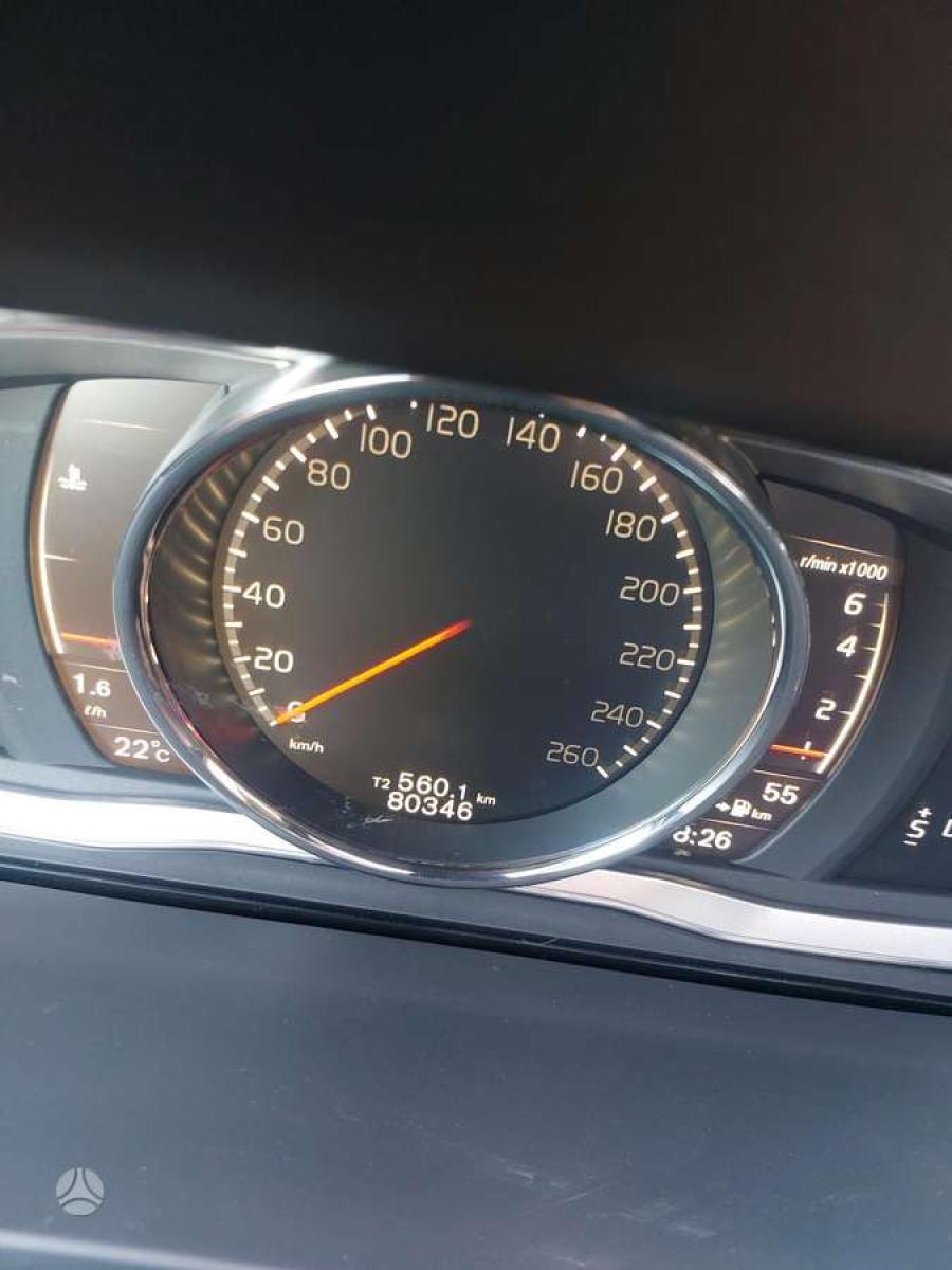 Grey Volvo S60 2017 in Klaipeda, with an engine capacity of 2.00 L and mileage of 80 thousand km for 12800 €, photo 32 on AUTOMOTO.COM.LV