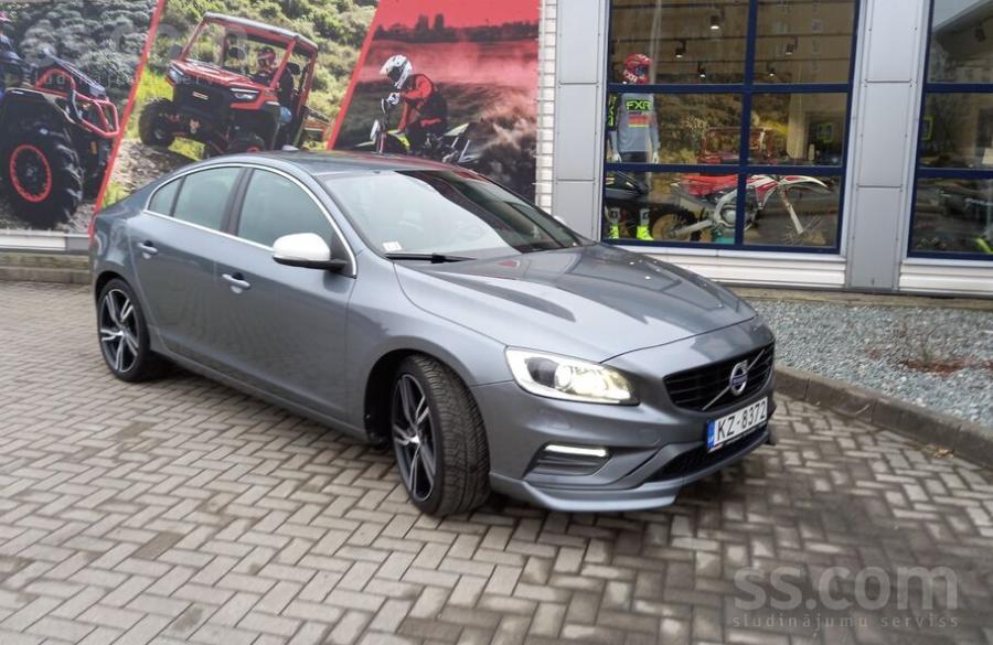 Pelēks Volvo S60 2017 Rīga, ar dzinēja tilpumu 2.00 L un nobraukumu 235 tūkst. km par 14990 €, foto 3 vietnē AUTOMOTO.COM.LV