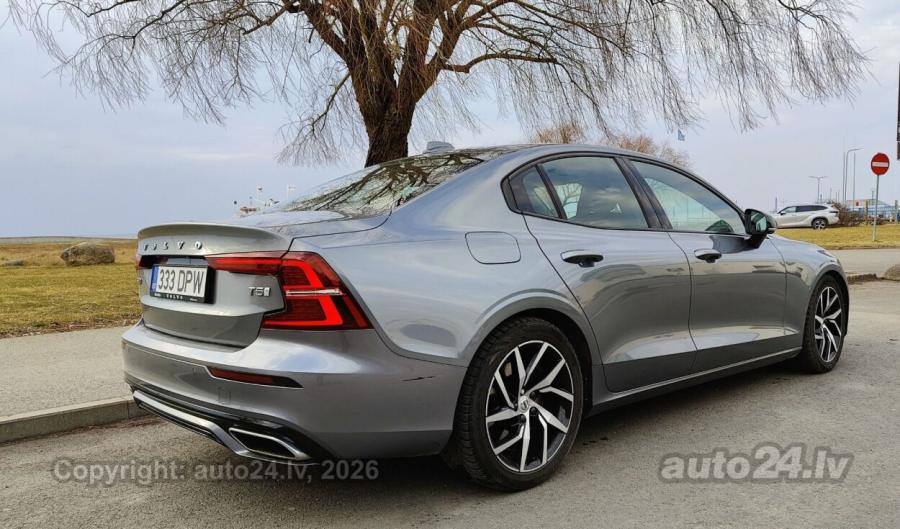 Grey Volvo S60 2019 in Tallinn, with an engine capacity of 1.97 L and mileage of 96 thousand km for 25000 €, photo 6 on AUTOMOTO.COM.LV