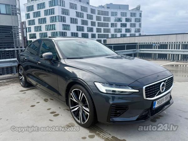 Grey Volvo S60 2019 in Tallinn, with an engine capacity of 2.00 L and mileage of 61 thousand km for 27890 €, photo 4 on AUTOMOTO.COM.LV