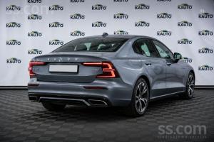 Grey Volvo S60 2019 in Riga, with an engine capacity of 2.00 L and mileage of 250 thousand km for 17790 €, photo 4 on AUTOMOTO.COM.LV