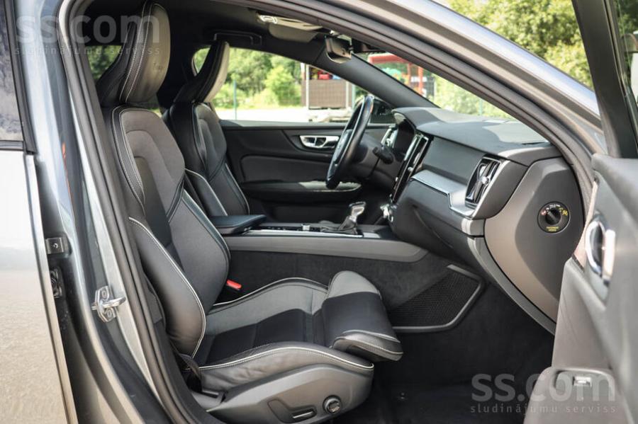 Pelēks Volvo S60 2019 Tukums, ar dzinēja tilpumu 2.00 L un nobraukumu 255 tūkst. km par 15790 €, foto 9 vietnē AUTOMOTO.COM.LV