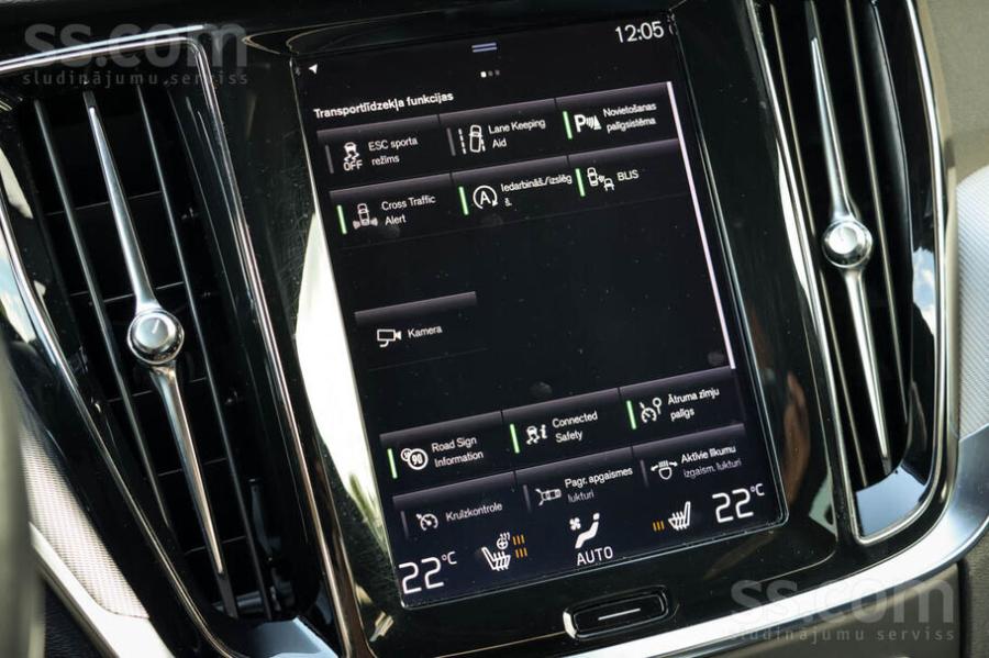 Pelēks Volvo S60 2019 Tukums, ar dzinēja tilpumu 2.00 L un nobraukumu 255 tūkst. km par 15790 €, foto 18 vietnē AUTOMOTO.COM.LV
