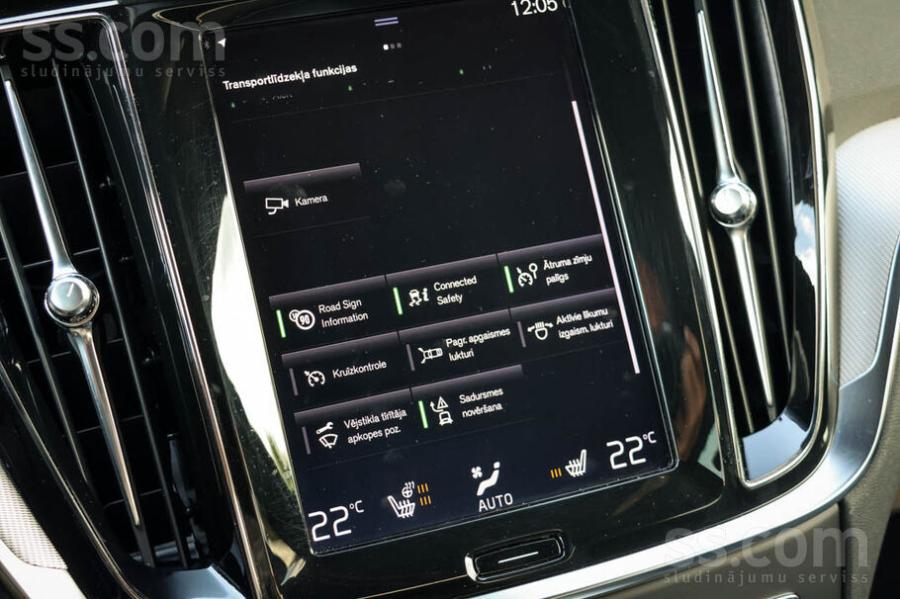 Pelēks Volvo S60 2019 Tukums, ar dzinēja tilpumu 2.00 L un nobraukumu 255 tūkst. km par 15790 €, foto 19 vietnē AUTOMOTO.COM.LV