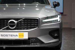 Grey Volvo S60 2019 in Vilnius, with an engine capacity of 1.97 L and mileage of 109 thousand km for 22900 €, photo 6 on AUTOMOTO.COM.LV