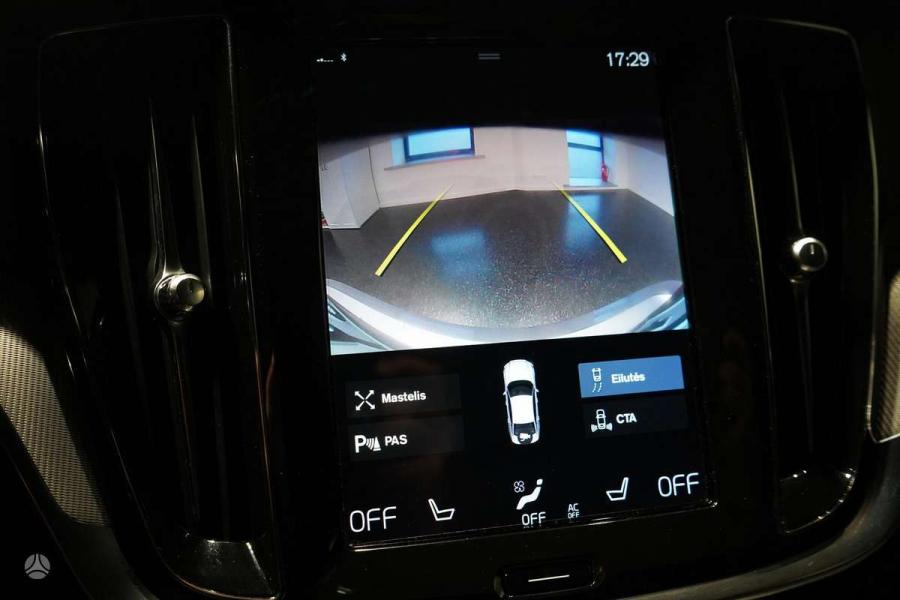 Grey Volvo S60 2019 in Vilnius, with an engine capacity of 1.97 L and mileage of 109 thousand km for 22900 €, photo 18 on AUTOMOTO.COM.LV