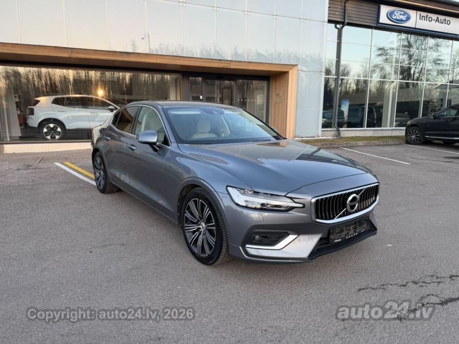 Grey Volvo S60 2020 in Parnu, with an engine capacity of 1.97 L and mileage of 69 thousand km for 24900 €, photo 1 on AUTOMOTO.COM.LV