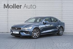 Grey Volvo S60 2020 in Riga, with an engine capacity of 2.00 L and mileage of 95 thousand km for 25200 €, photo  on AUTOMOTO.COM.LV
