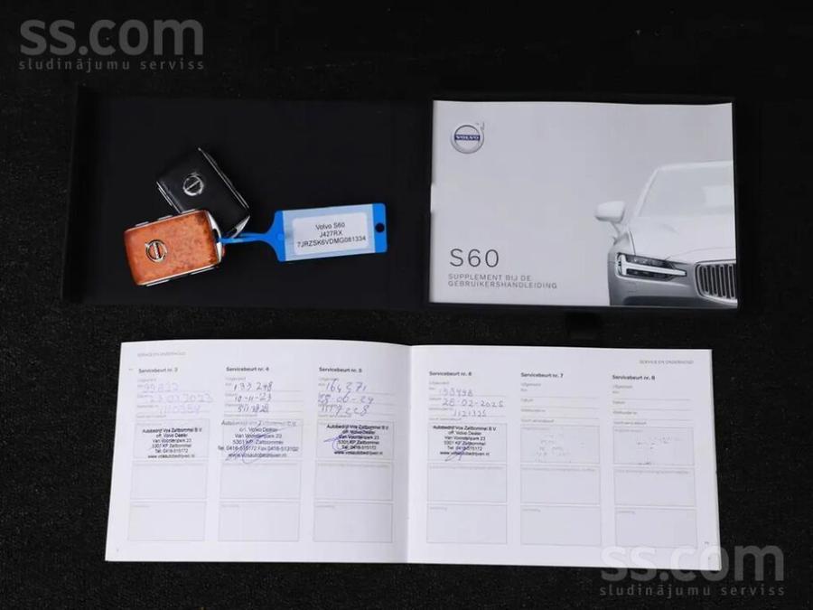 Grey Volvo S60 2020 in Riga, with an engine capacity of 2.00 L and mileage of 229 thousand km for 17490 €, photo 21 on AUTOMOTO.COM.LV