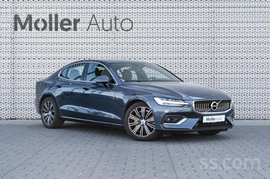 Grey Volvo S60 2020 in Riga, with an engine capacity of 2.00 L and mileage of 95 thousand km for 25200 €, photo 3 on AUTOMOTO.COM.LV