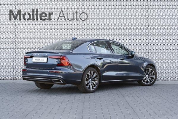 Grey Volvo S60 2020 in Marupe, with an engine capacity of 2.00 L and mileage of 95 thousand km for 24800 €, photo 4 on AUTOMOTO.COM.LV