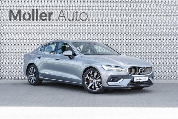 Grey Volvo S60 2021 in Marupe, with an engine capacity of 2.00 L and mileage of 100 thousand km for 23150 €, photo 2 on AUTOMOTO.COM.LV