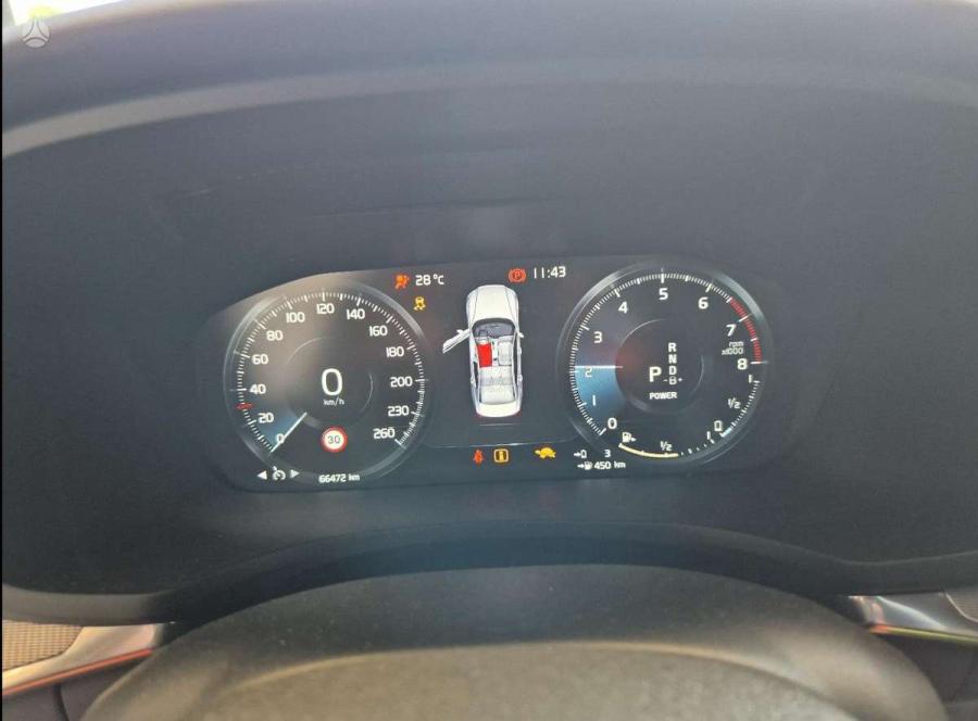 Grey Volvo S60 2021 in Klaipeda, with an engine capacity of 1.97 L and mileage of 66 thousand km for 14100 €, photo 8 on AUTOMOTO.COM.LV