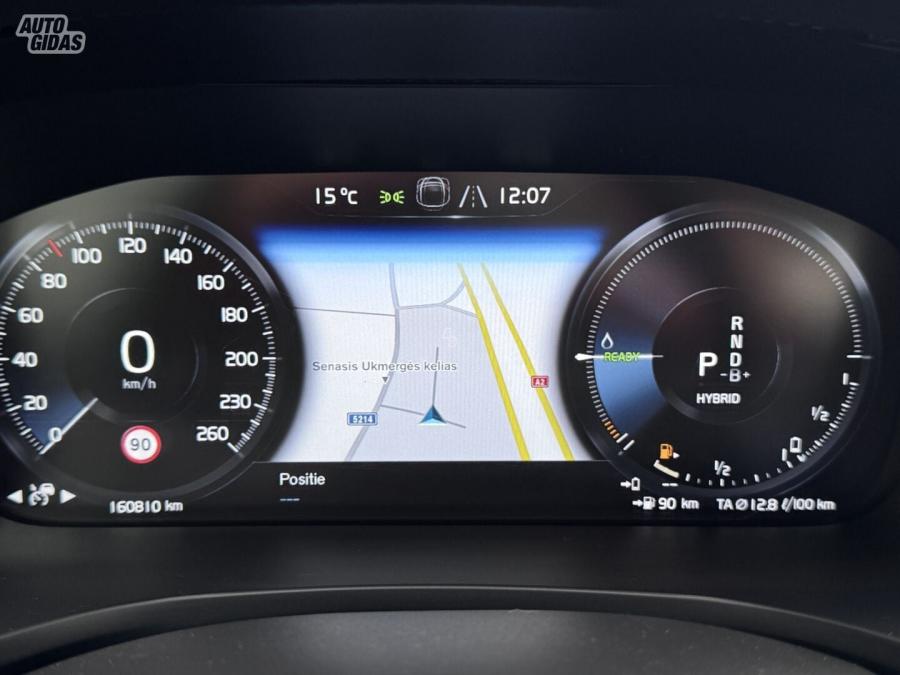 Серый Вольво С60 2021 в Авиженяй, объемом двигателя 2.00 л и пробегом 161 тыс. км за 20950 €, фото 17 на AUTOMOTO.COM.LV