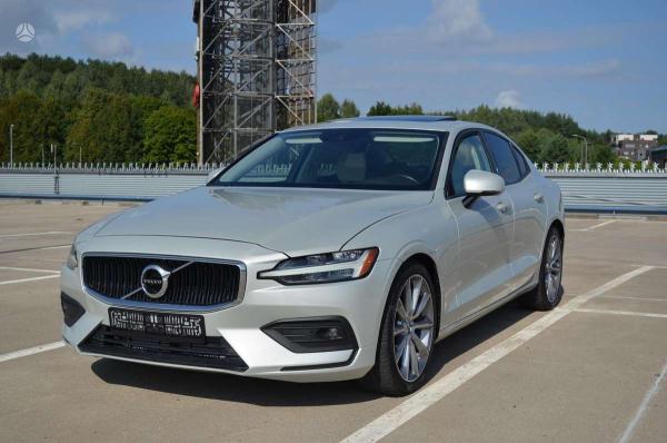 Pelēks Volvo S60 2021 Viļņa, ar dzinēja tilpumu 1.97 L un nobraukumu 78 tūkst. km par 22550 €, foto 3 vietnē AUTOMOTO.COM.LV
