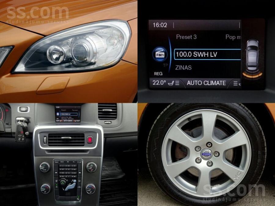 Oranžs Volvo S60 2010 Rīga, ar dzinēja tilpumu 2.40 L un nobraukumu 233 tūkst. km par 5900 €, foto 13 vietnē AUTOMOTO.COM.LV