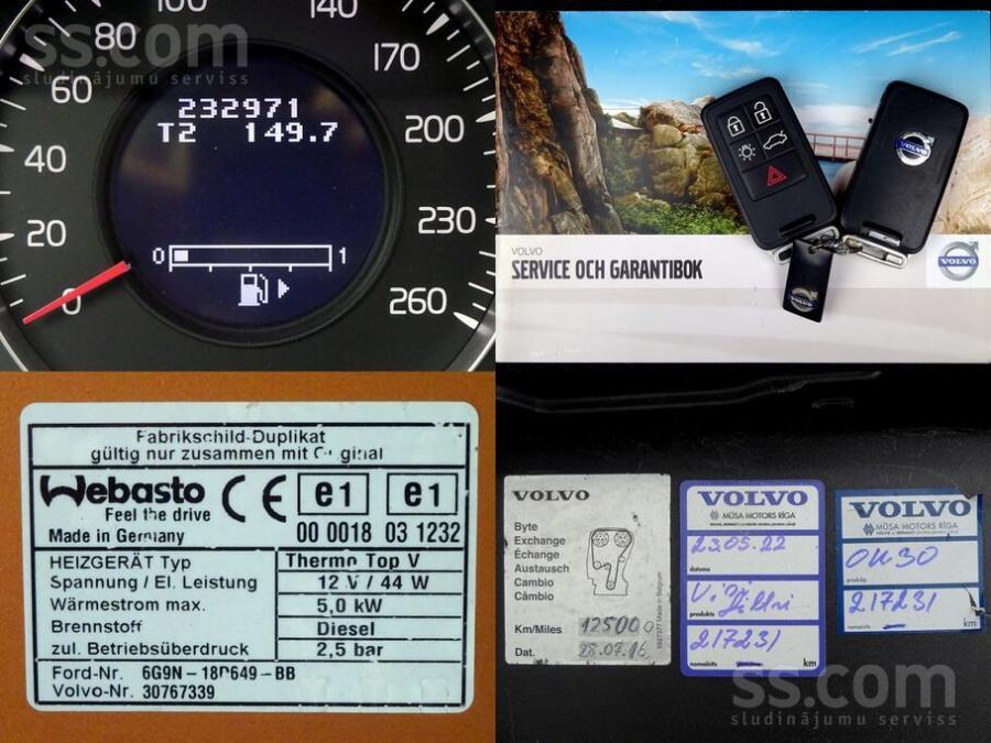 Oranžs Volvo S60 2010 Rīga, ar dzinēja tilpumu 2.40 L un nobraukumu 233 tūkst. km par 5900 €, foto 16 vietnē AUTOMOTO.COM.LV