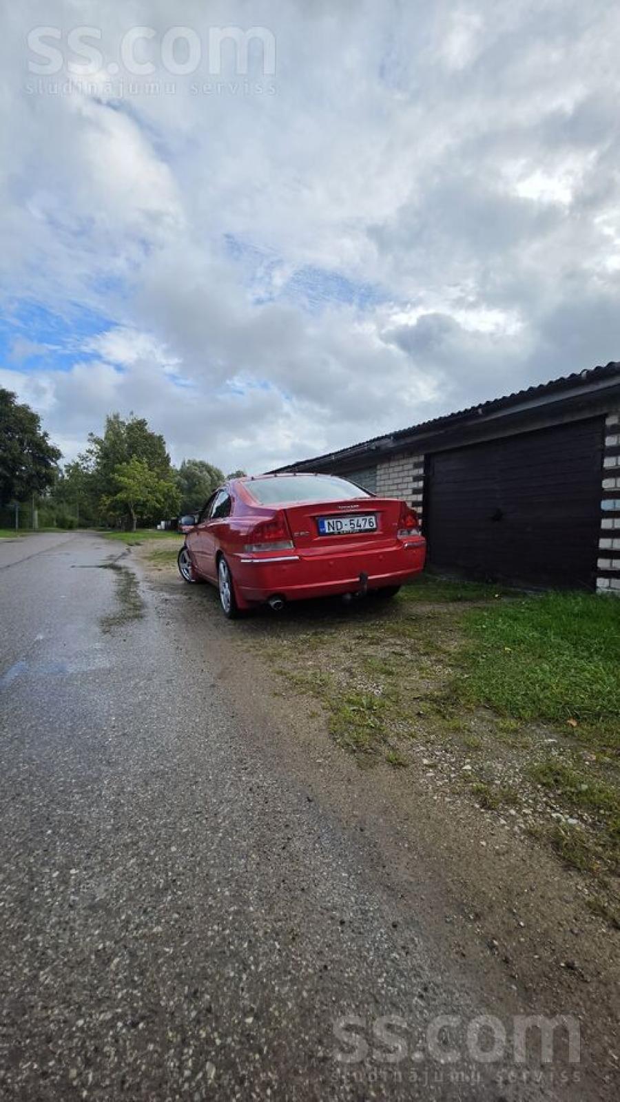 Sarkans Volvo S60 2006 Dobele, ar dzinēja tilpumu 2.40 L un nobraukumu 0 tūkst. km par 3000 €, foto 5 vietnē AUTOMOTO.COM.LV