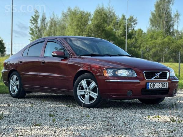 Red Volvo S60 2007 in Jelgava, with an engine capacity of 2.40 L and mileage of 0 thousand km for 1500 €, photo 1 on AUTOMOTO.COM.LV
