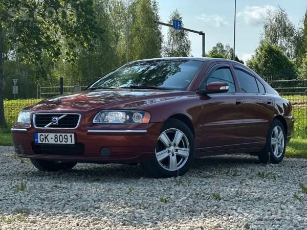Red Volvo S60 2007 in Jelgava, with an engine capacity of 2.40 L and mileage of 0 thousand km for 1500 €, photo 3 on AUTOMOTO.COM.LV