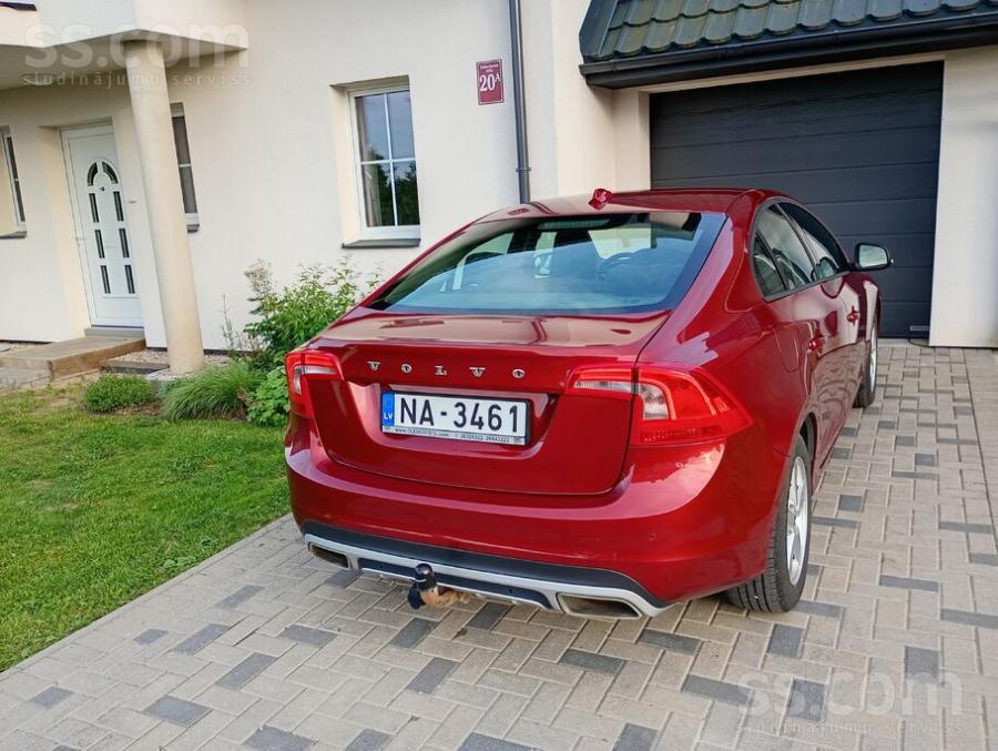 Sarkans Volvo S60 2014 Talsi, ar dzinēja tilpumu 2.00 L un nobraukumu 212 tūkst. km par 6300 €, foto 12 vietnē AUTOMOTO.COM.LV