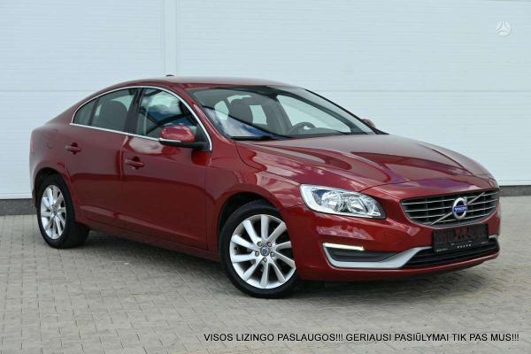 Sarkans Volvo S60 2014 Kretinga, ar dzinēja tilpumu 1.56 L un nobraukumu 299 tūkst. km par 6799 €, foto 1 vietnē AUTOMOTO.COM.LV