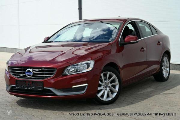 Sarkans Volvo S60 2014 Kretinga, ar dzinēja tilpumu 1.56 L un nobraukumu 299 tūkst. km par 6799 €, foto 3 vietnē AUTOMOTO.COM.LV