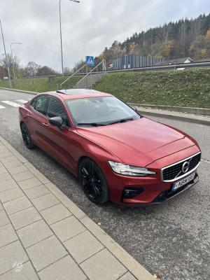 Sarkans Volvo S60 2019 Viļņa, ar dzinēja tilpumu 1.97 L un nobraukumu 137 tūkst. km par 19000 €, foto 5 vietnē AUTOMOTO.COM.LV