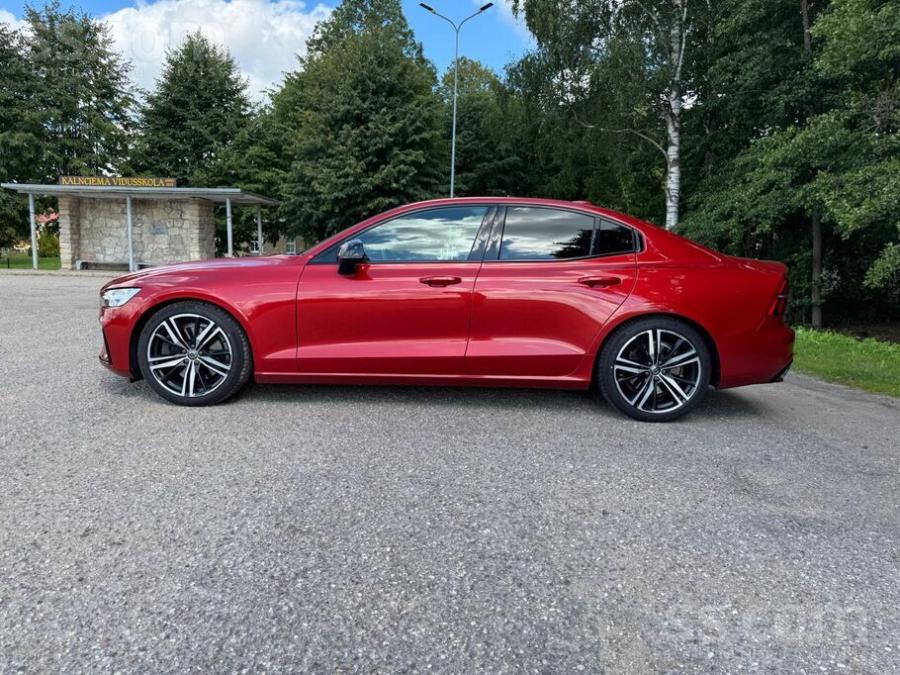 Red Volvo S60 2020 in Jelgava, with an engine capacity of 2.00 L and mileage of 83 thousand km for 23500 €, photo 4 on AUTOMOTO.COM.LV