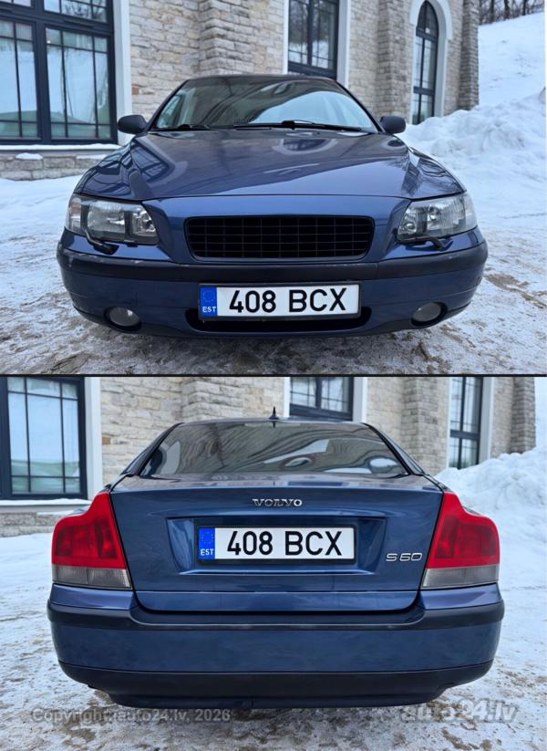 Volvo S60 2001 Tallina, ar dzinēja tilpumu 2.40 L un nobraukumu 300 tūkst. km par 1699 €, foto 6 vietnē AUTOMOTO.COM.LV