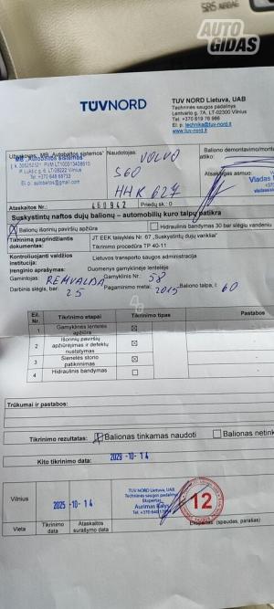 Вольво С60 2002 в Вильнюс, объемом двигателя 2.50 л и пробегом 500 тыс. км за 1200 €, фото 11 на AUTOMOTO.COM.LV