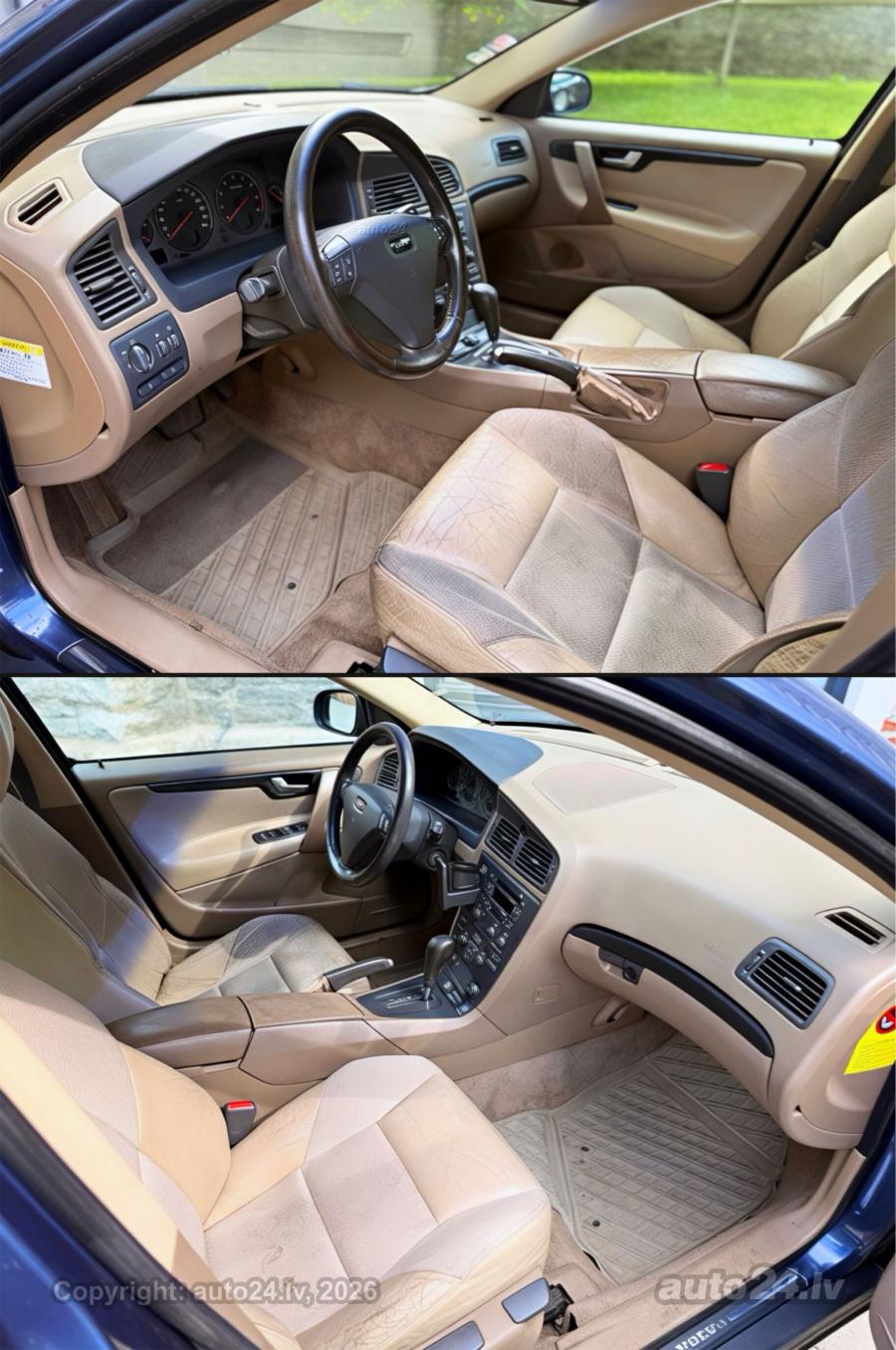 Volvo S60 2002 Tallina, ar dzinēja tilpumu 2.40 L un nobraukumu 333 tūkst. km par 1299 €, foto 10 vietnē AUTOMOTO.COM.LV