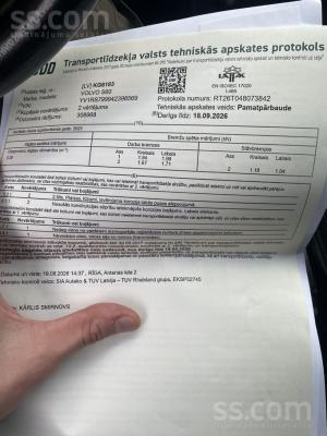 Вольво С60 2004 в Рига, объемом двигателя 2.40 л и пробегом 309 тыс. км за 1100 €, фото 9 на AUTOMOTO.COM.LV