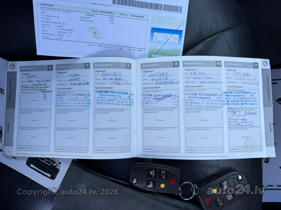 Вольво С60 2005 в Пайде, объемом двигателя 2.40 л и пробегом 258 тыс. км за 4290 €, фото 24 на AUTOMOTO.COM.LV