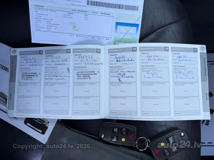 Вольво С60 2005 в Пайде, объемом двигателя 2.40 л и пробегом 258 тыс. км за 4290 €, фото 25 на AUTOMOTO.COM.LV