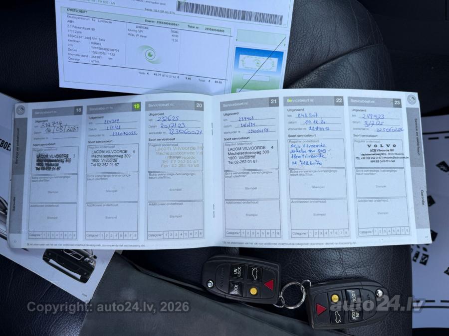 Вольво С60 2005 в Пайде, объемом двигателя 2.40 л и пробегом 258 тыс. км за 4290 €, фото 26 на AUTOMOTO.COM.LV