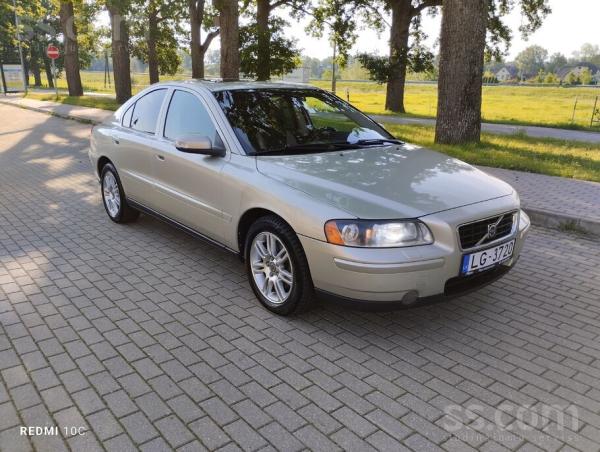 Volvo S60 2007 in Valmiera, with an engine capacity of 2.40 L and mileage of 330 thousand km for 2900 €, photo 1 on AUTOMOTO.COM.LV