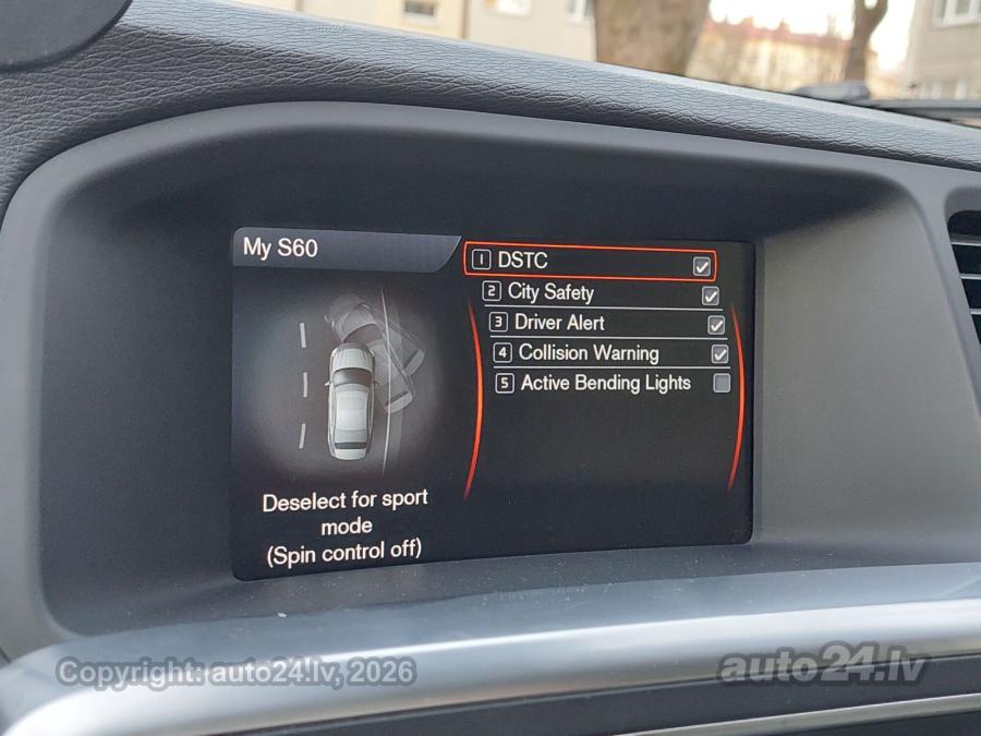 Volvo S60 2010 Tallina, ar dzinēja tilpumu 2.40 L un nobraukumu 265 tūkst. km par 8100 €, foto 11 vietnē AUTOMOTO.COM.LV