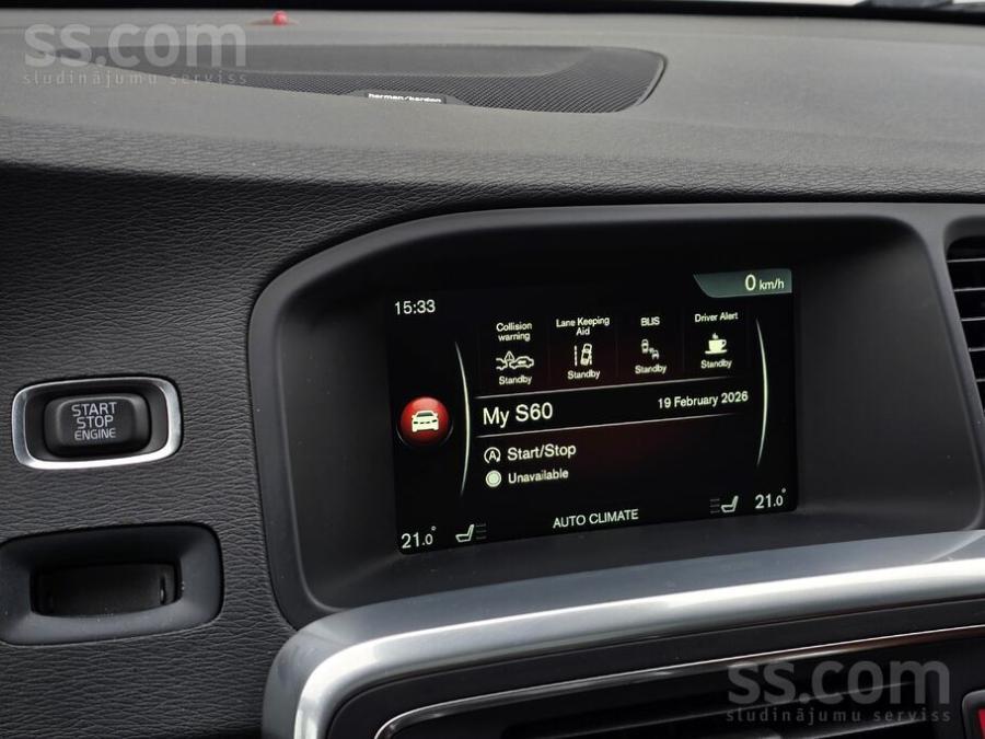 Volvo S60 2016 Jelgava, ar dzinēja tilpumu 2.00 L un nobraukumu 263 tūkst. km par 12000 €, foto 14 vietnē AUTOMOTO.COM.LV