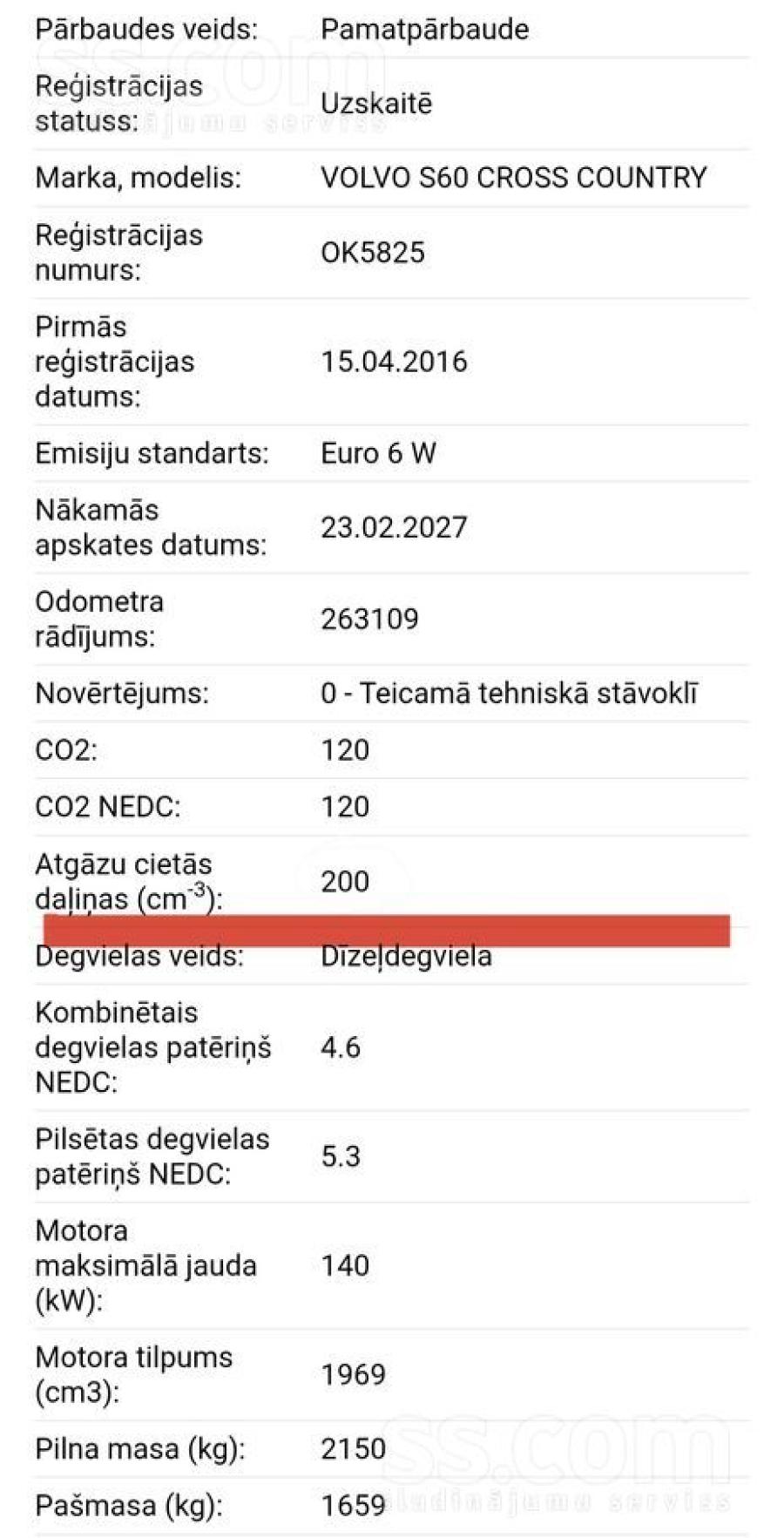 Volvo S60 2016 Jelgava, ar dzinēja tilpumu 2.00 L un nobraukumu 263 tūkst. km par 12000 €, foto 34 vietnē AUTOMOTO.COM.LV
