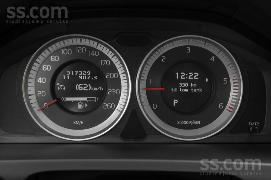White Volvo S60 2011 in Riga, with an engine capacity of 2.40 L and mileage of 317 thousand km for 5490 €, photo 21 on AUTOMOTO.COM.LV