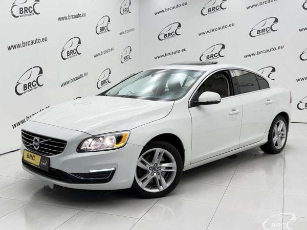 White Volvo S60 2014 in Vilnius, with an engine capacity of 2.50 L and mileage of 166 thousand km for 6990 €, photo 1 on AUTOMOTO.COM.LV