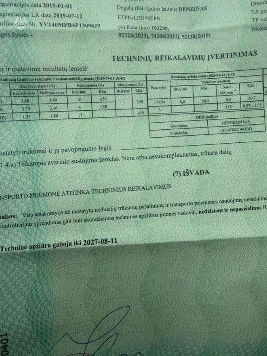 Белый Вольво С60 2015 в Вильнюс, объемом двигателя 1.97 л и пробегом 108 тыс. км за 9400 €, фото 12 на AUTOMOTO.COM.LV