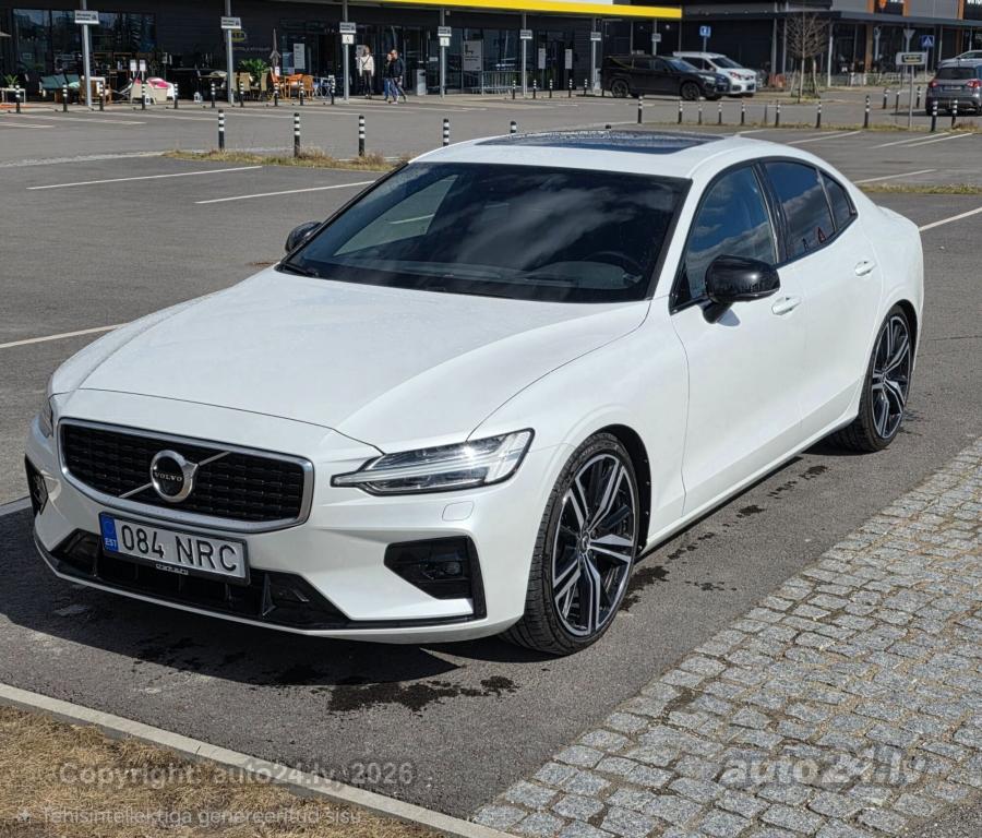White Volvo S60 2019 in Tallinn, with an engine capacity of 2.00 L and mileage of 177 thousand km for 22900 €, photo 1 on AUTOMOTO.COM.LV