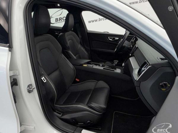 White Volvo S60 2020 in Vilnius, with an engine capacity of 1.97 L and mileage of 118 thousand km for 20500 €, photo 9 on AUTOMOTO.COM.LV
